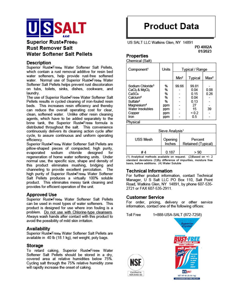 Solar Salt Water Softener - AgSalt Processing, LLC